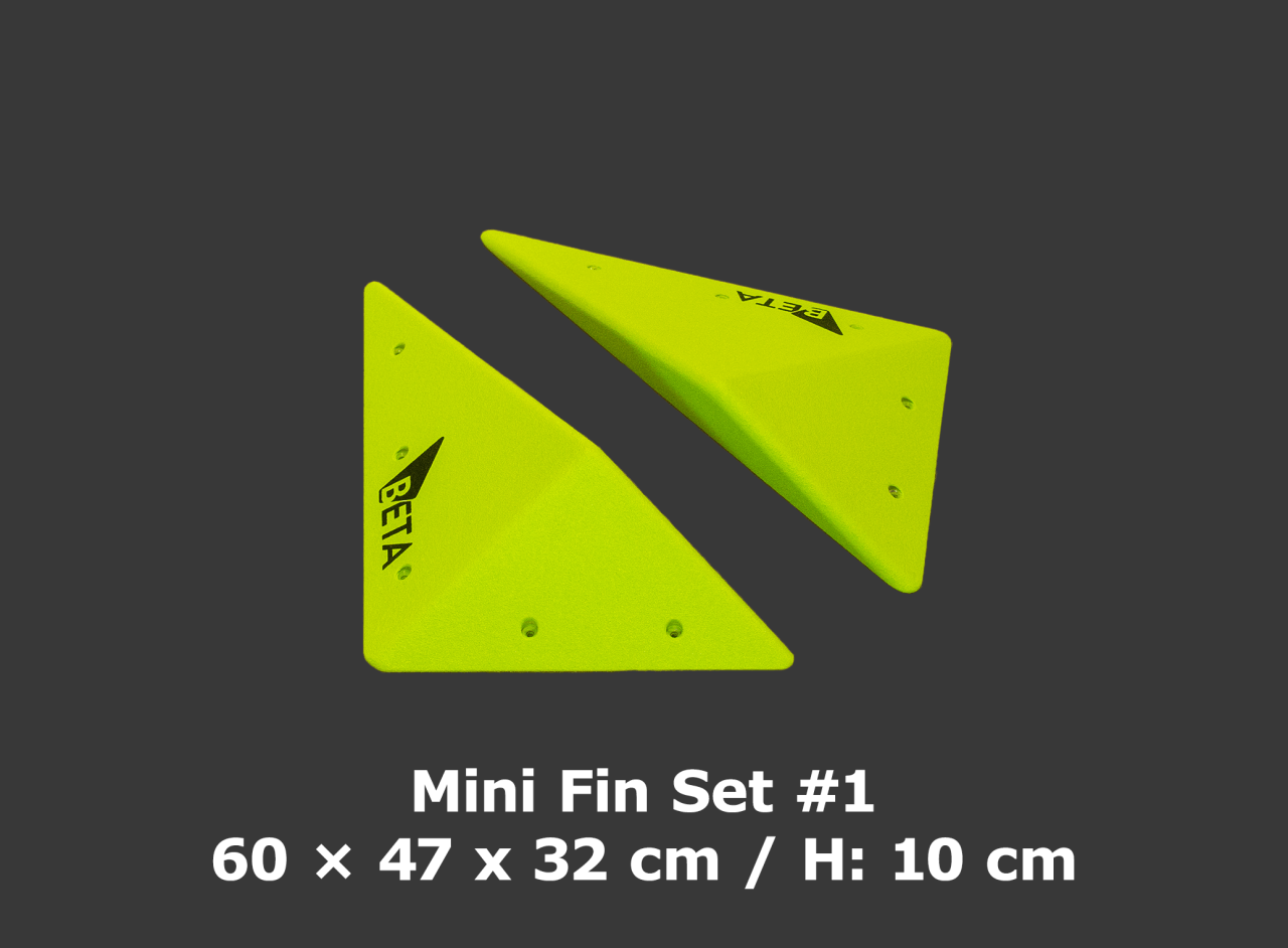 BETA - 01 Mini Fin Set #1 - Voltomic